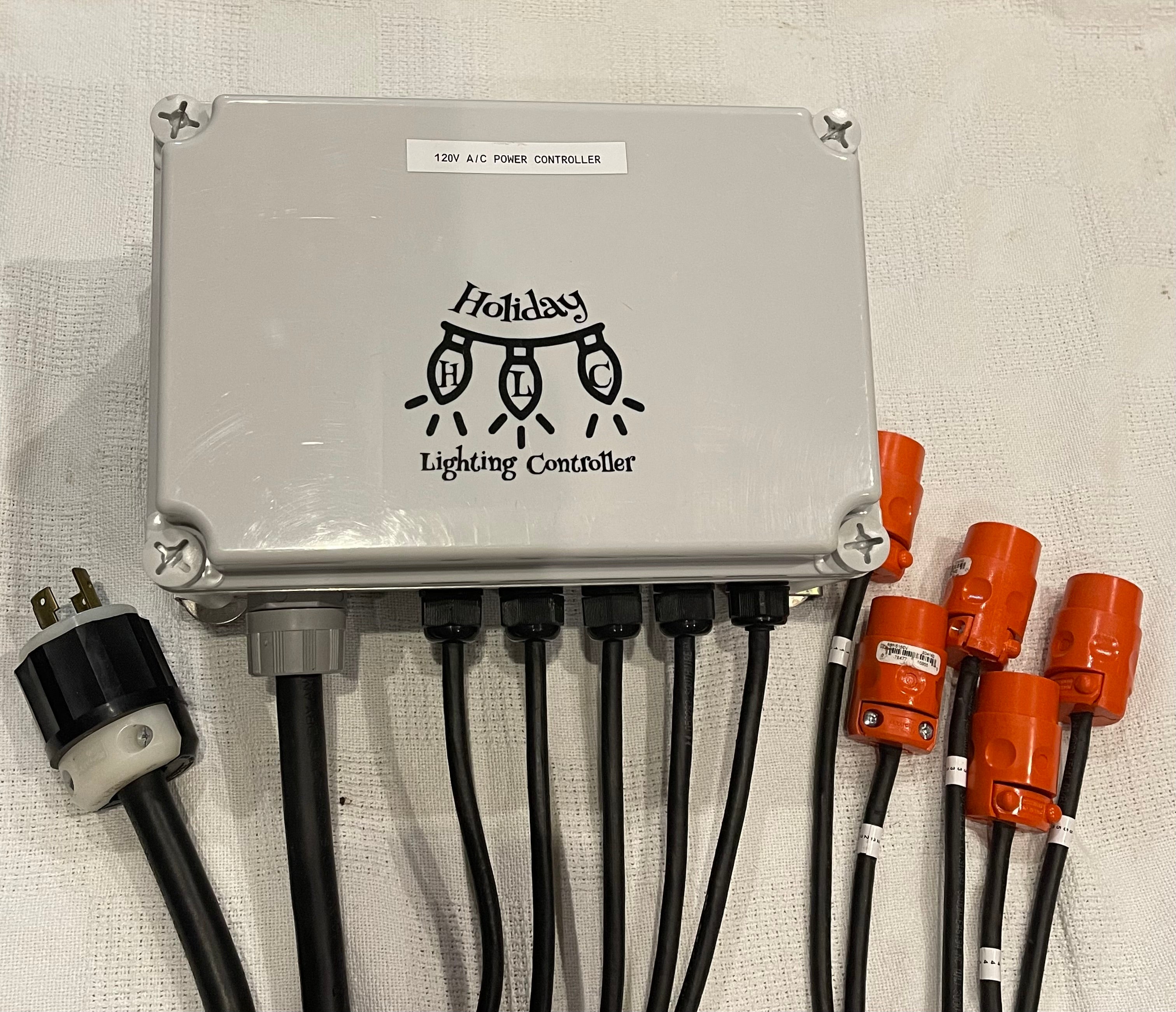 Power Controller 240V/120V in / 120V out – Holiday Lighting Controller