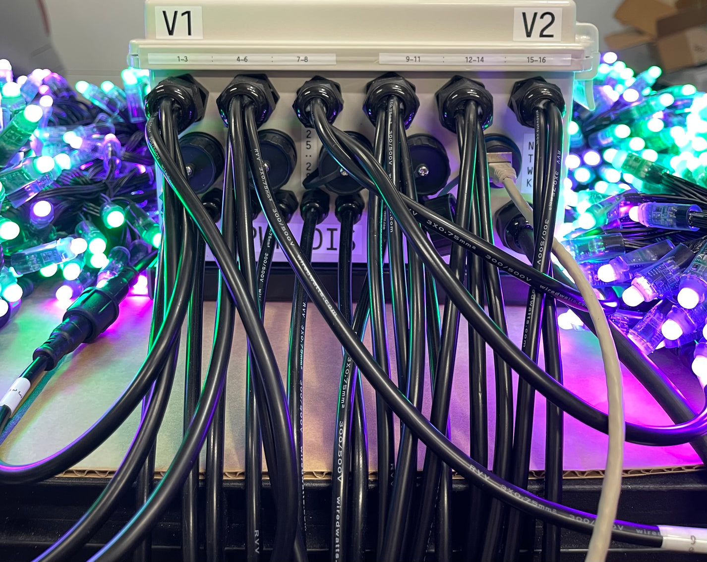 F16V4 Pixel Controller – Holiday Lighting Controller