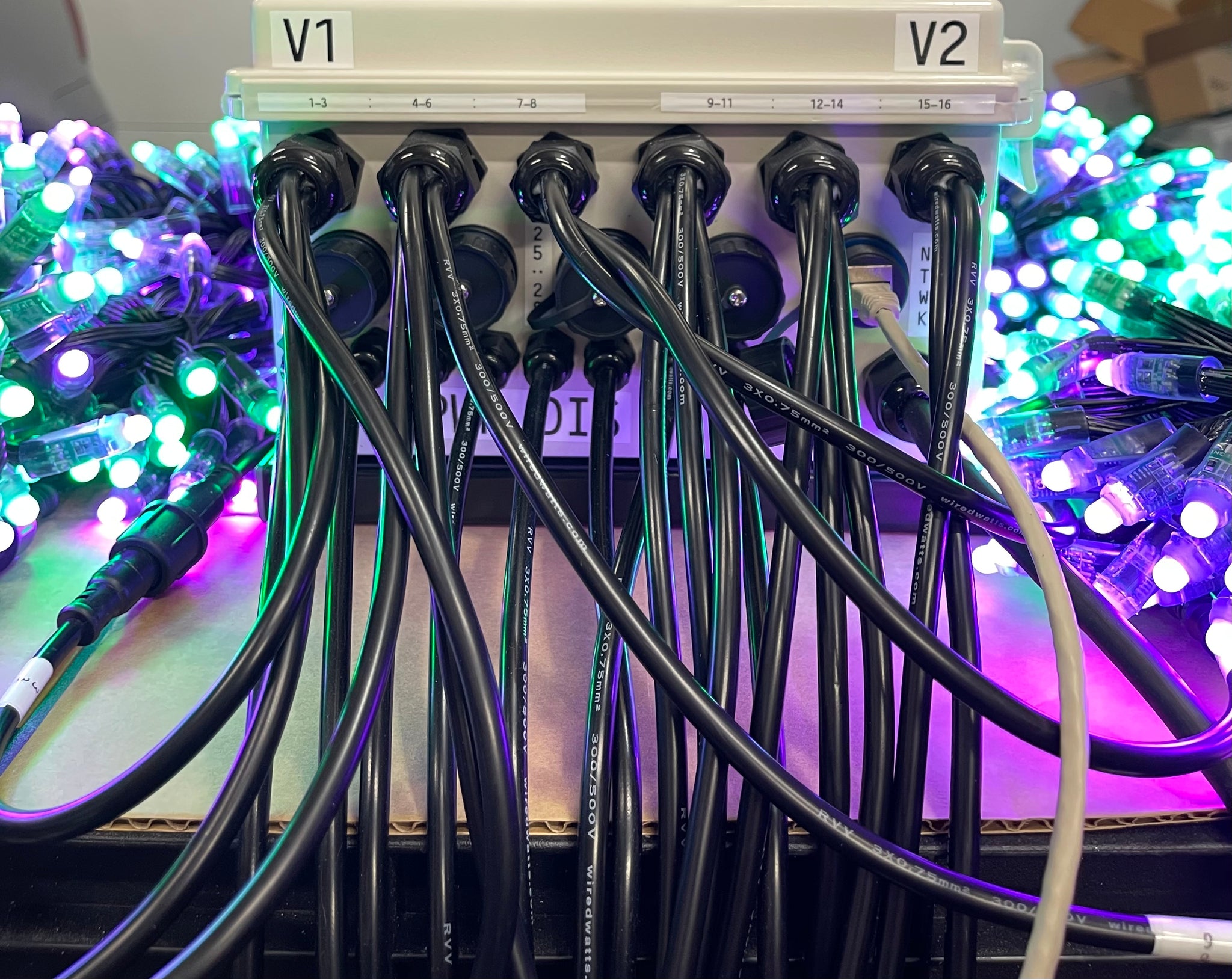 F16V4 Pixel Controller – Holiday Lighting Controller