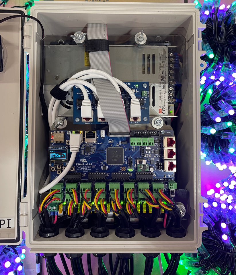 F16V4 Pixel Controller – Holiday Lighting Controller